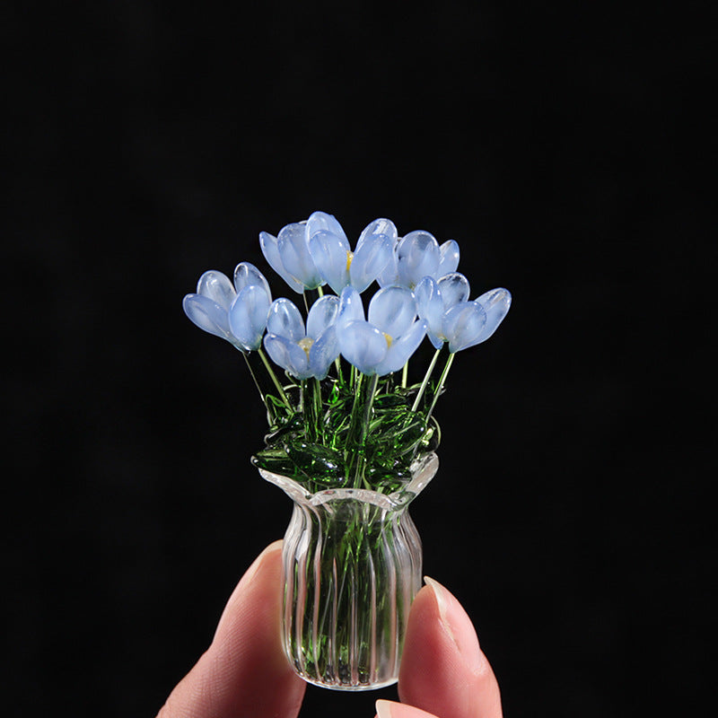 Handmade Glass Flower Arrangement – Modomu