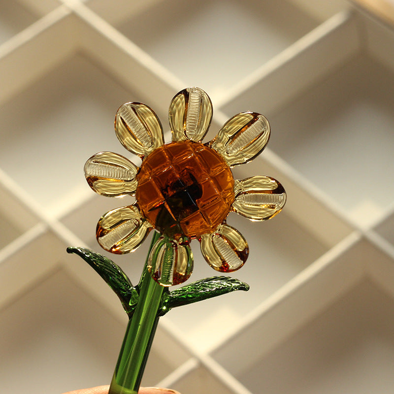 Handmade Sunflower Glass Ornament – Modomu